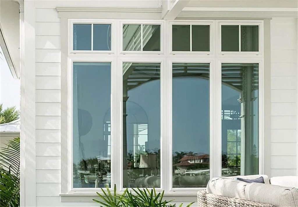 HKD60 Series UPVC Double Casement Window - Huakangda